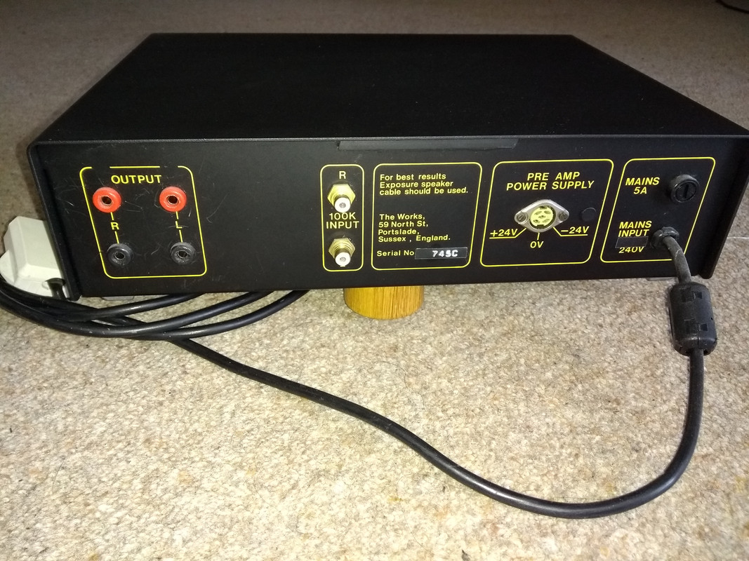 For Sale Exposure VII preamp + VI PSU, Exposure VIII power amp