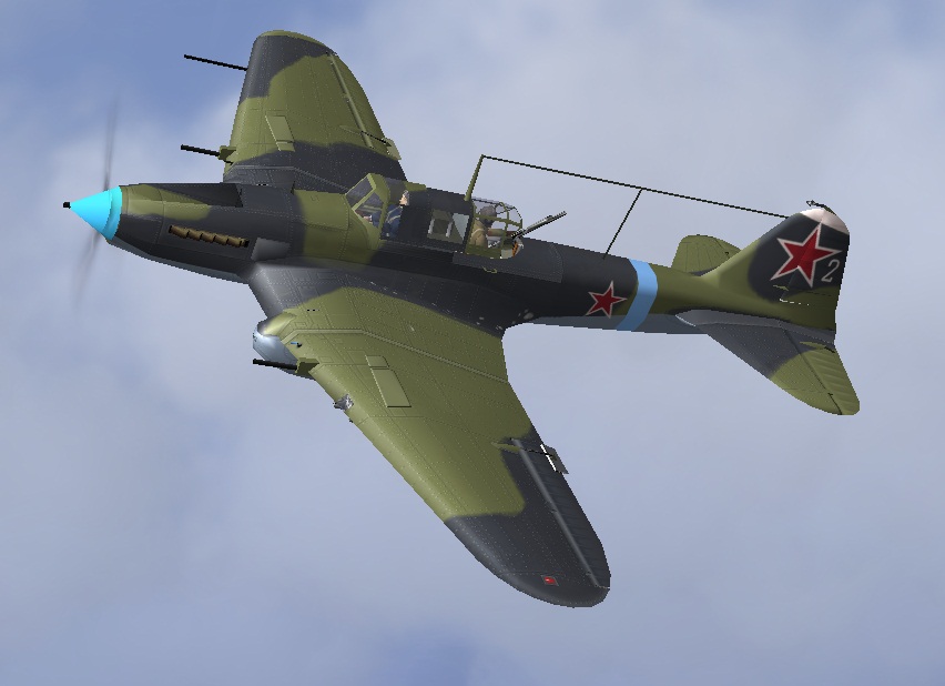 Two only airworthy Il-2 skins