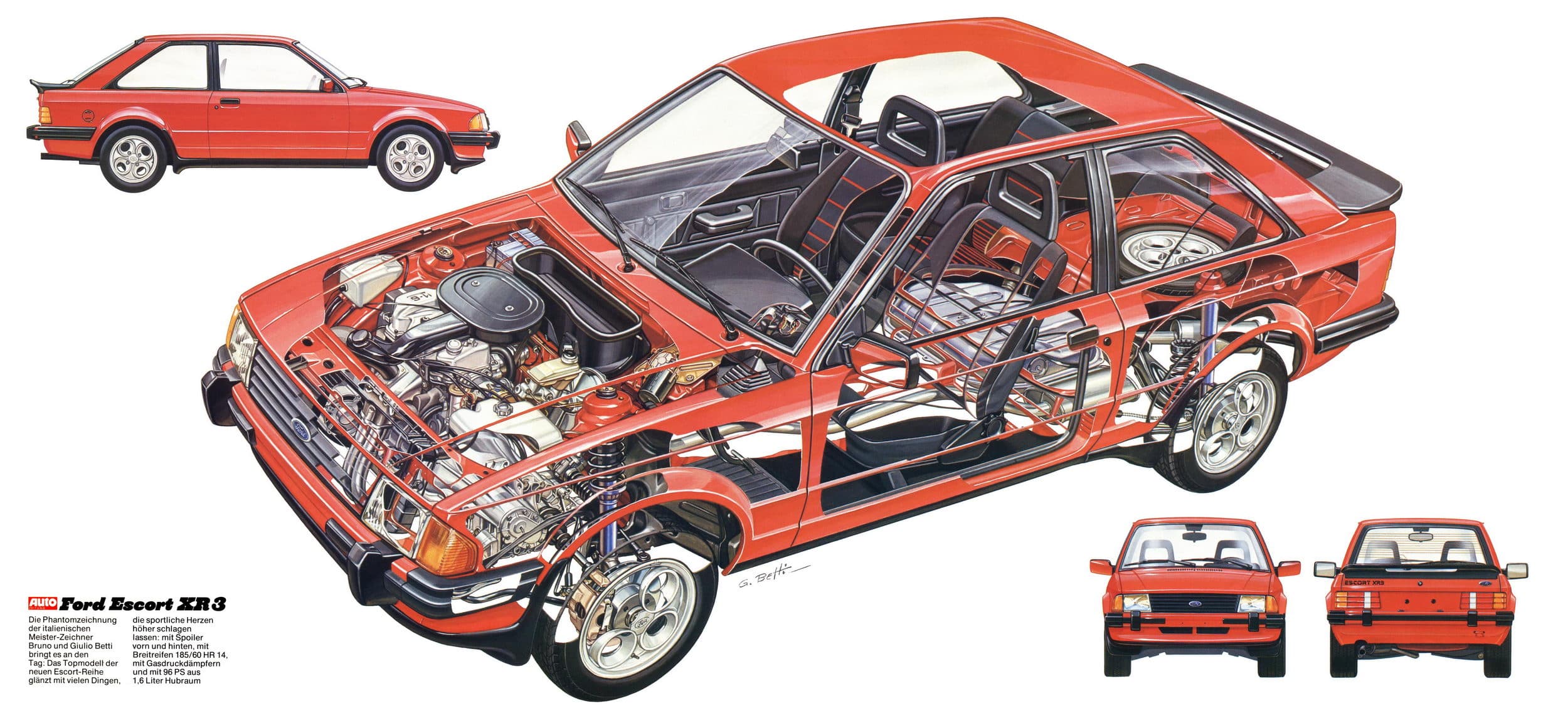 Ford Escort XR3 1980 Giulio Betti — Postimages