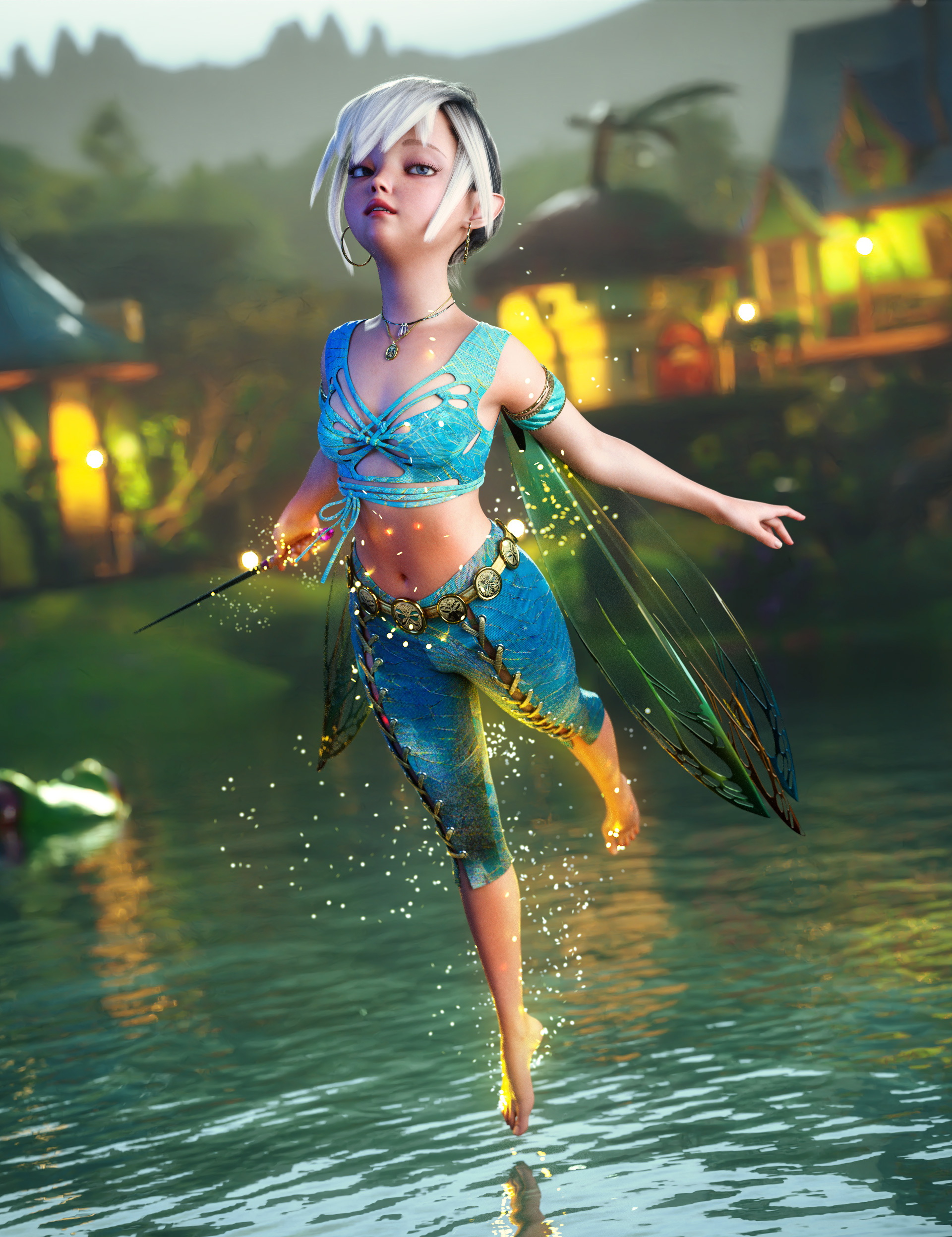 (Fulfilled 07/12/22) Pixie 9 Fairy Bundle + Addons - Free Daz 3D Models