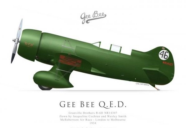 1/72 - Granville Brothers Aircraft Gee Bee QED R-6H resin kit by SBS ...