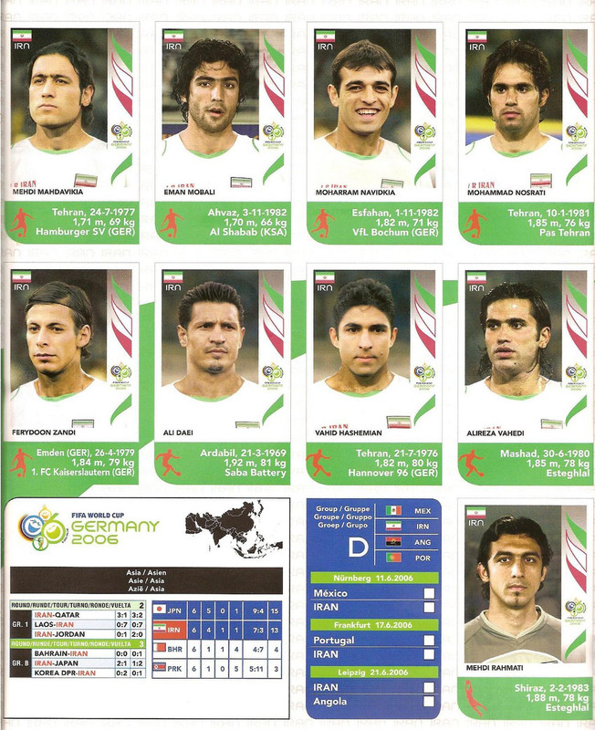 Album FIFA World Cup 2006 Germany Panini 33 — Postimages