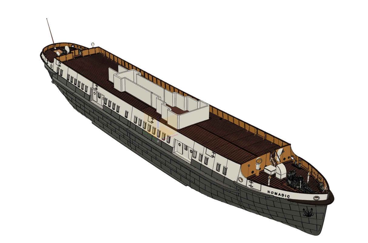 The Ship Model Forum • View topic - SS Nomadic, Titanic's Little Sister ...