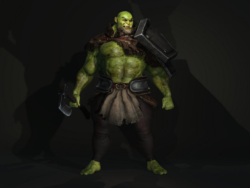 Custom Orc Character (iAvatar) 2025 - Free Daz 3D Models