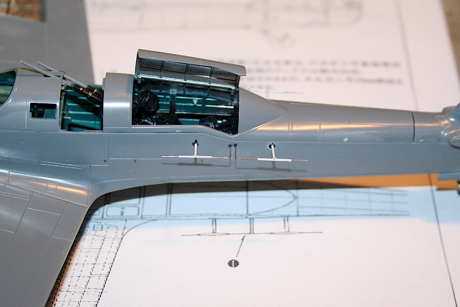 Nakajima J1N1-S Irving/ Gekko early Version with FD-1/ H6 Radar (Tamiya ...