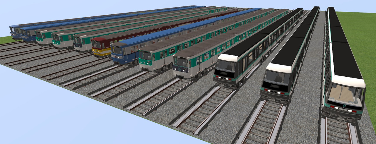 Paris RATP MF67 / MP73 metro - Page 7 - Metro simulator forums