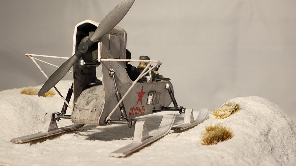 Trumpeter Soviet Aerosan RF-8/GAZ-98 1/35 - The Unofficial Airfix ...