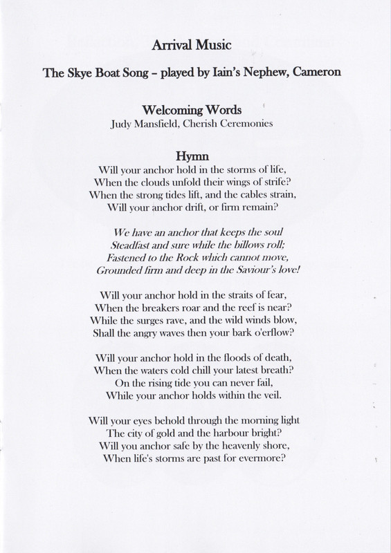 George Goudie was laid to rest today | FollowFollow.com