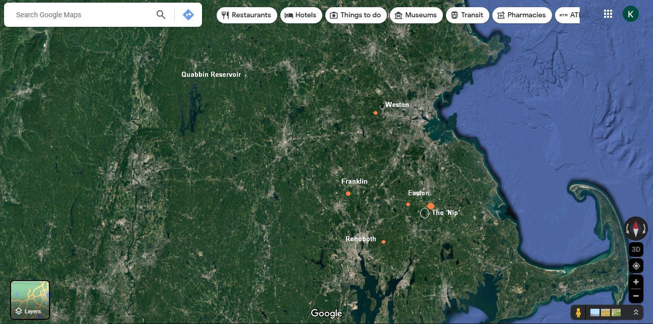 Massachusetts Sat View Sightings Map1 — Postimages