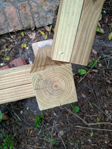Attaching exterior railing at an angle to a post | DIY Home Improvement ...