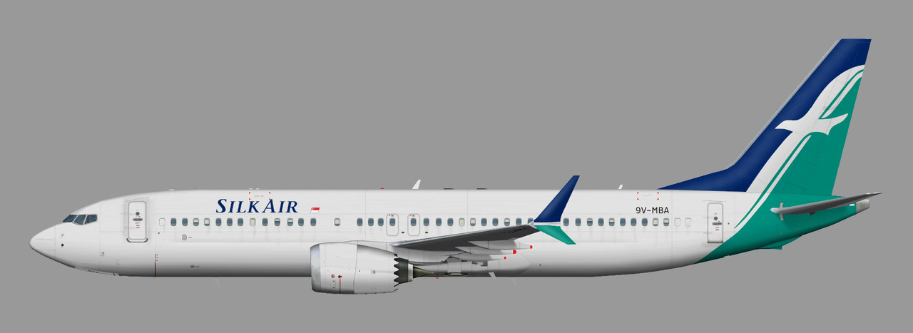 Boeing 737-8MAX SilkAir 9V-MBA + 9V-MBC – Azure AI