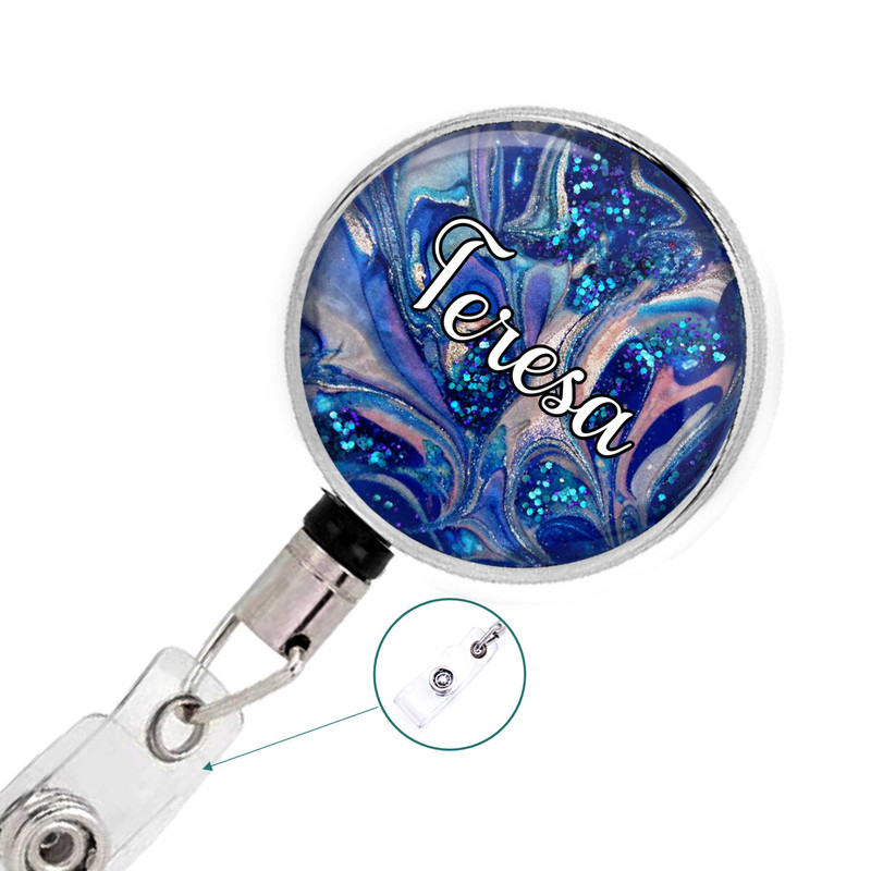 Nurse pediatrics name tag holder nurse student gift, badge holder