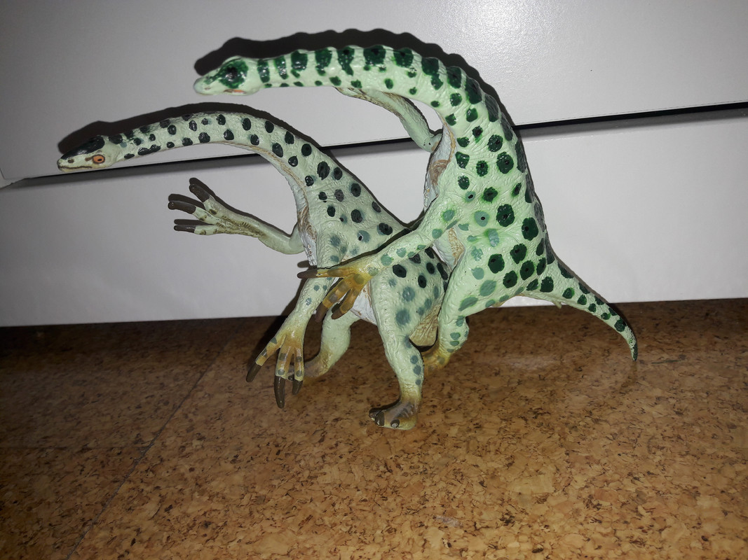 Figures of mating dinosaurs?