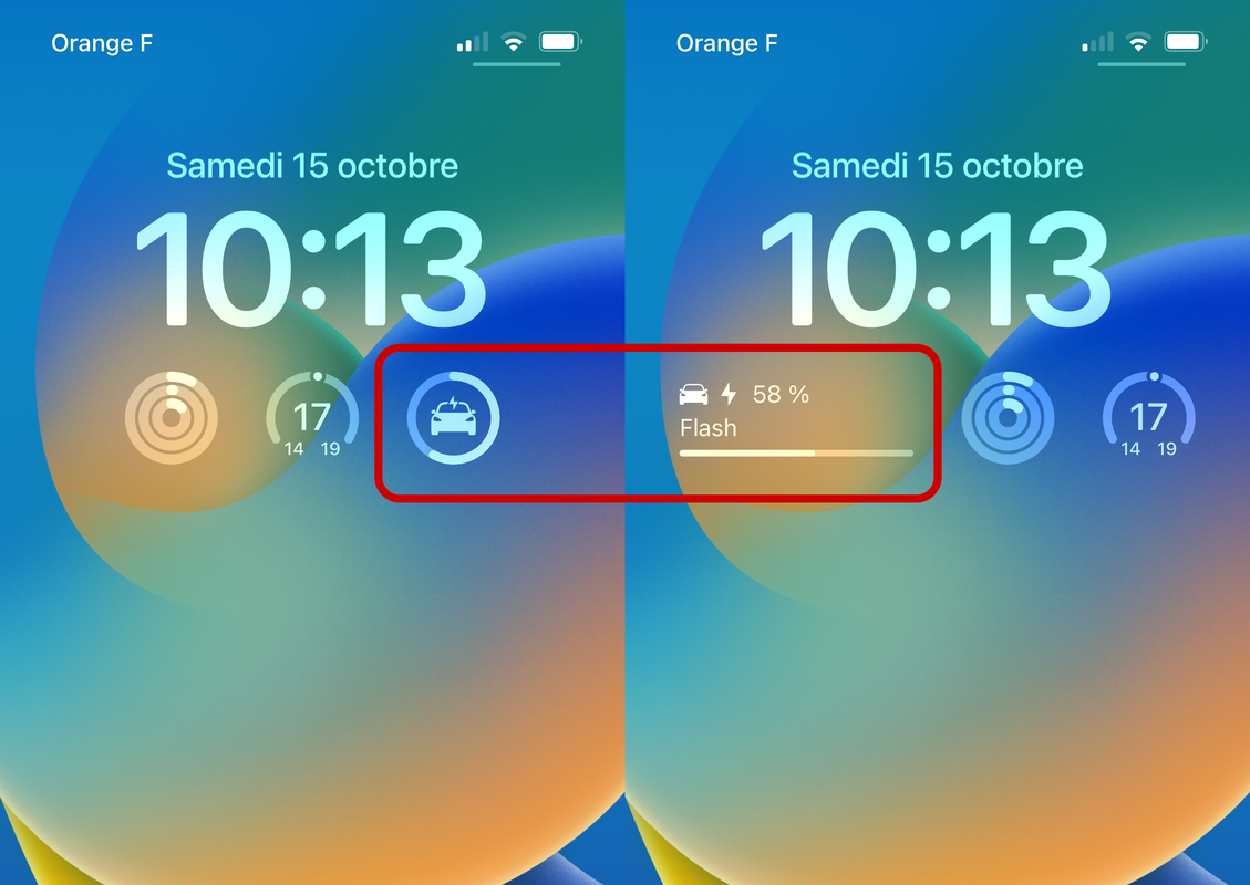 Nouveaux Widgets Tesla pour iPhone - BlogTesla