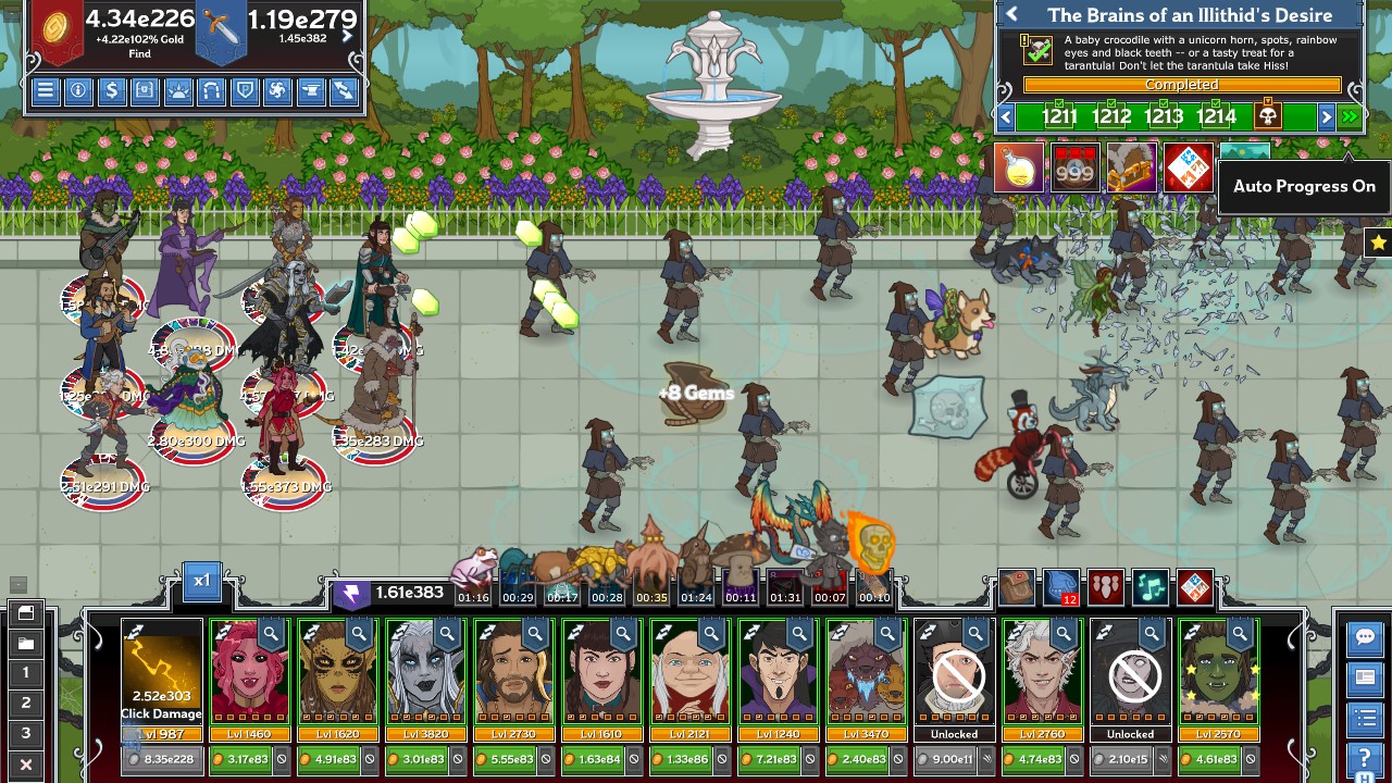The Brains of an Illithid's Desire & A Wise Approach :: Idle Champions ...