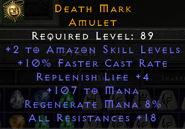 Amazon Fcr, Replenish, Mana, @ Amulet - Topic - d2jsp