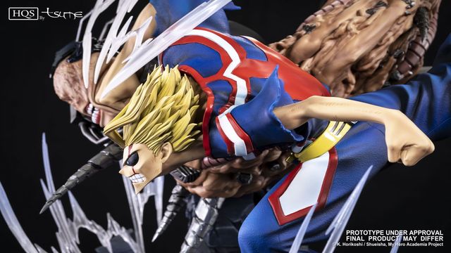 MY HERO ACADEMIA: New All Might And All For One Statue Unveiled
