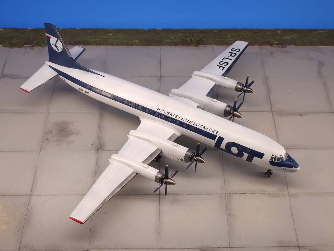 1/144 IL-18 Polish Airlines (Eastern Express Kit) - Ready for ...