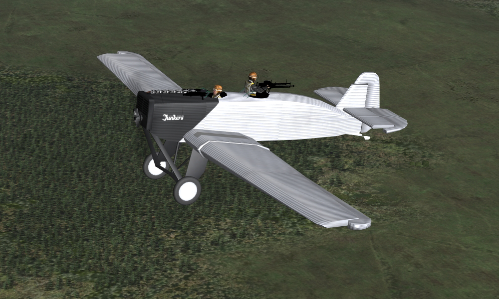 Junkers A35, K53, A20W basic skins