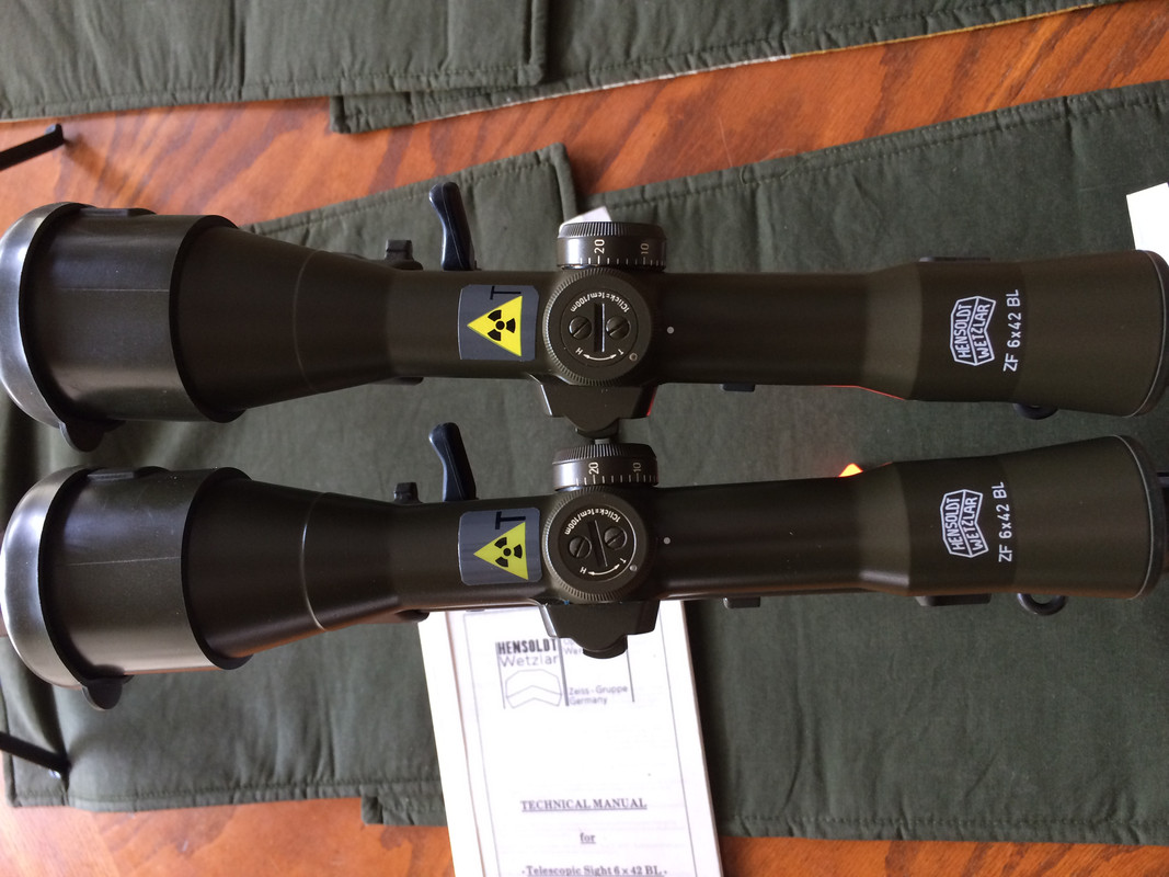 My Pair of SG 550 SPs w/Hensoldt ZF 6X42 BL Scopes. > Sig Rifles > AR15.COM