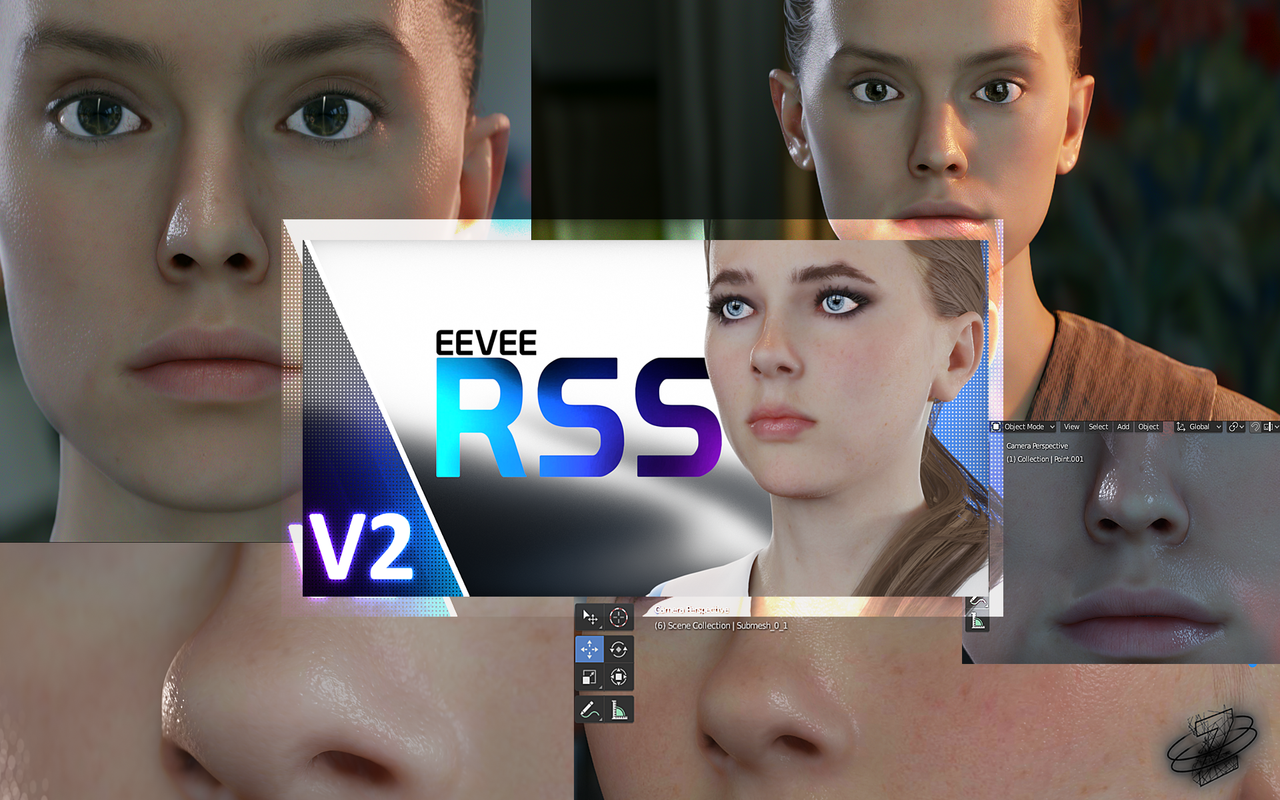 Real Skin Shader V2 2025 - Free Daz 3D Models