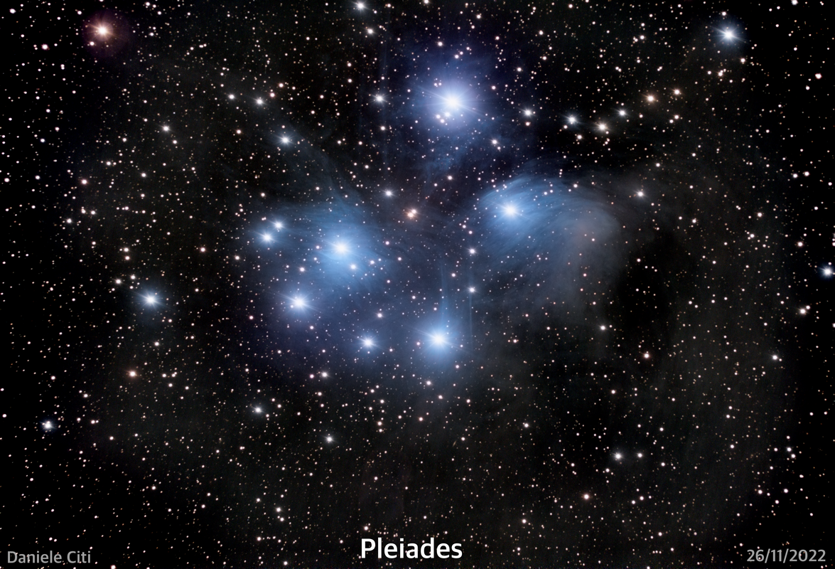 Orion Nebula and Pleiades - Beginning Deep Sky Imaging - Cloudy Nights