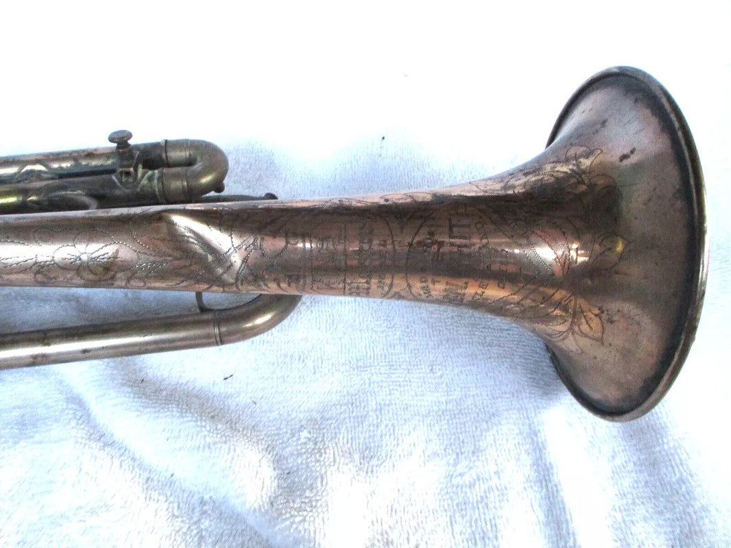 King 1919 Master Model Trumpet SN 34865 (2) — Postimages