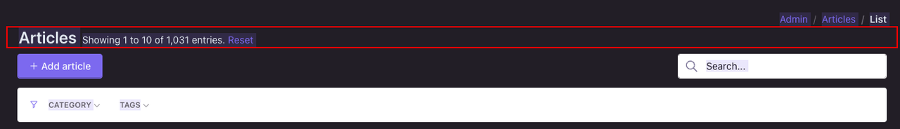 New In V6 Css Hooks Easy Css Customization For Your Backpack Crud Panels Backpack For Laravel