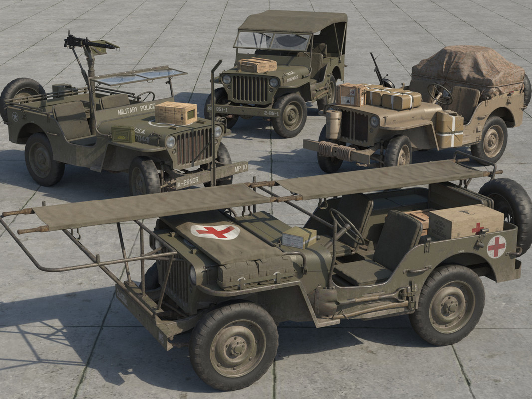 THE JEEP From Andreagr - Free Daz 3D Models