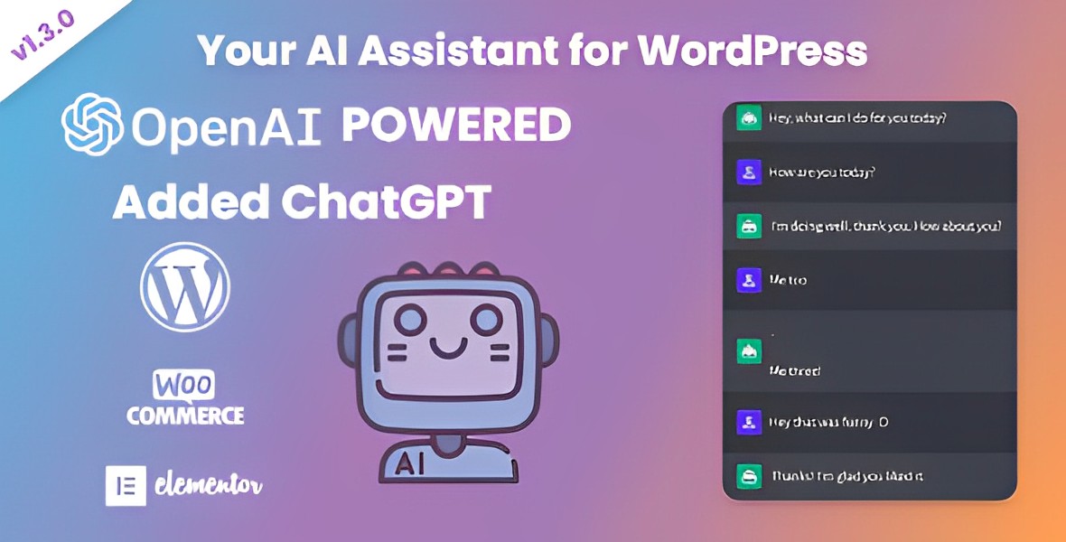Your AI Assistant For WordPress – Easy Use OpenAI Services – Bliter GPL