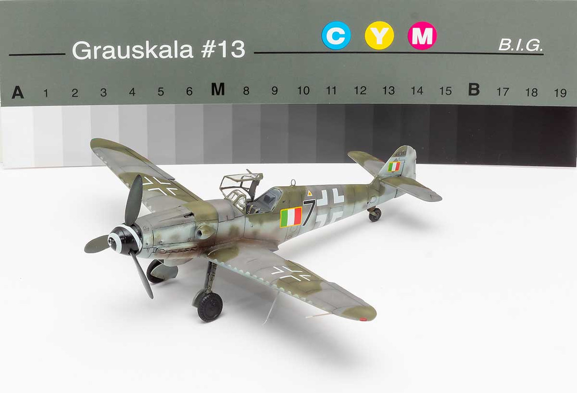 1/72 AZ Model Messerschmitt Bf-109 G10 (Erla) "Cap. Ugo Drago, ANR" - Ready for Inspection ...