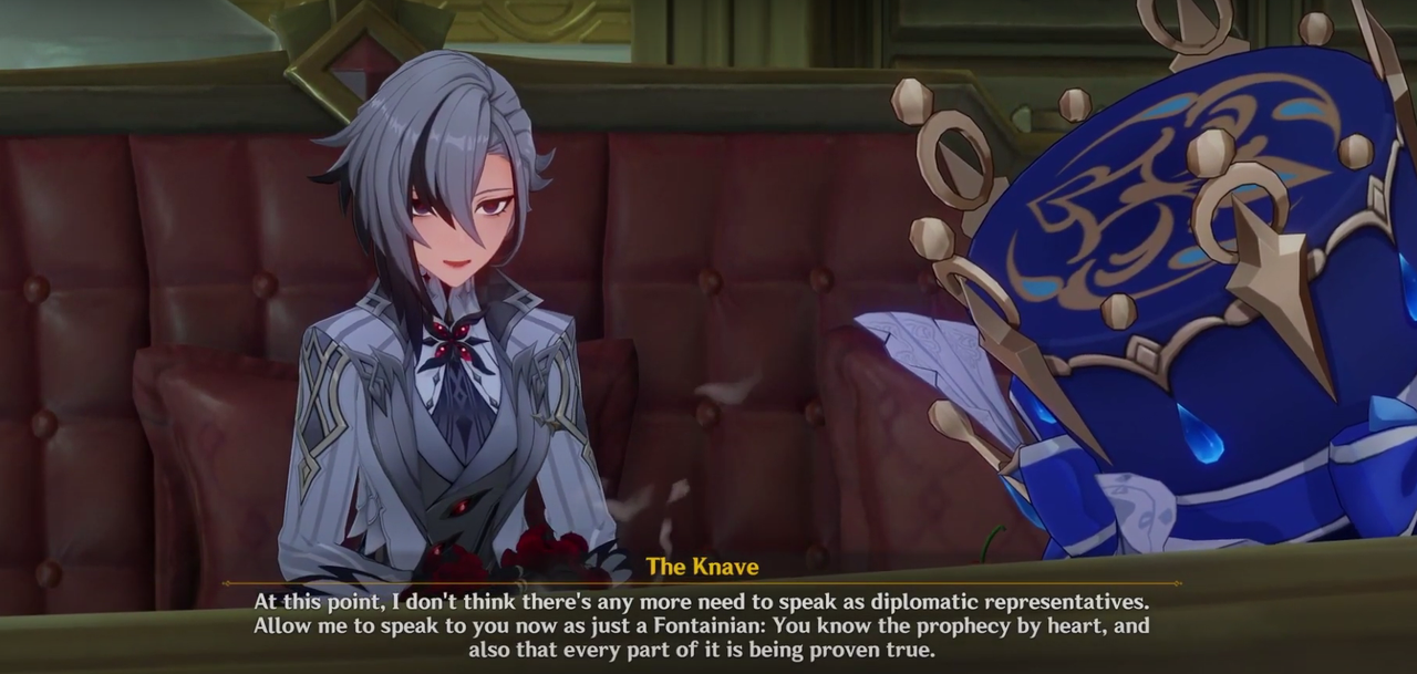 Why is Arlecchino's vision casing from Snezhnaya? : r/GenshinImpact