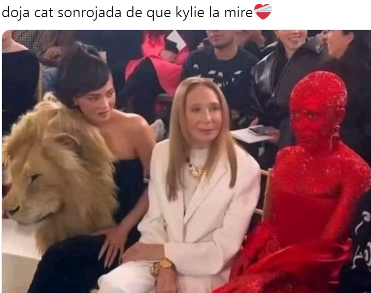 Los memes que dejó el extravagante look de Doja Cat