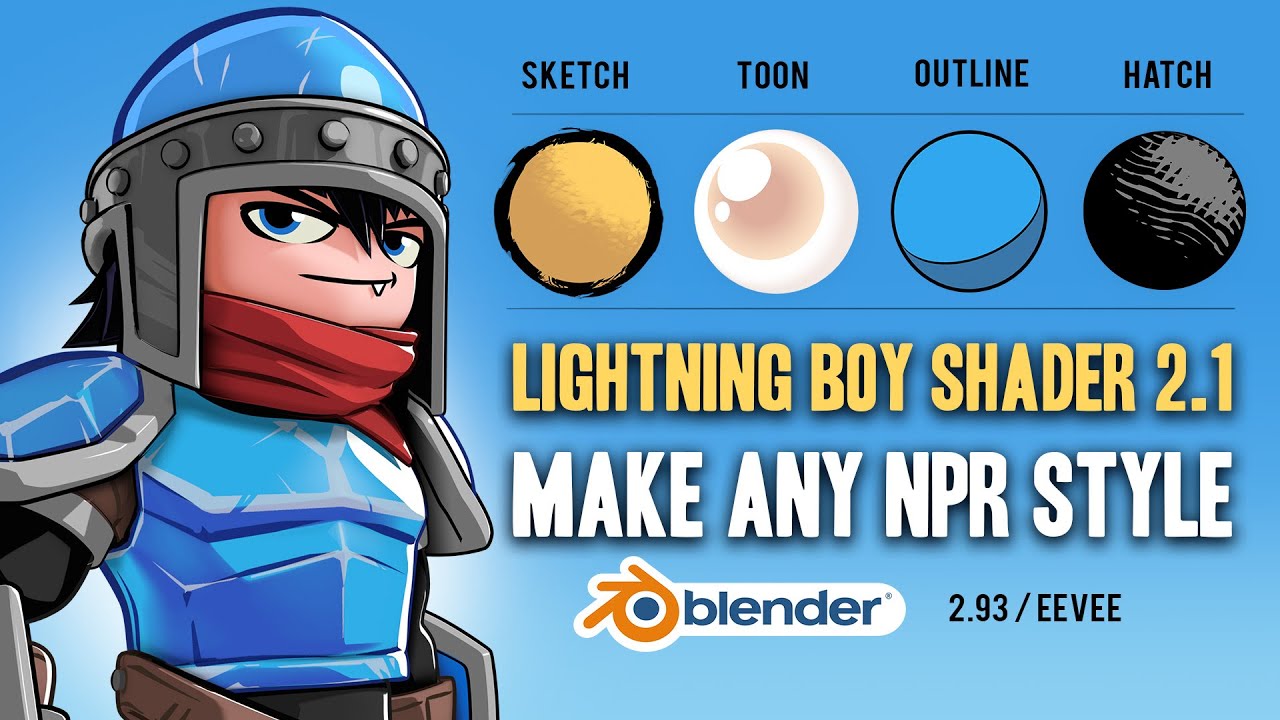 Lightning Boy Shader V2.1.1 2025 - Free Daz 3D Models