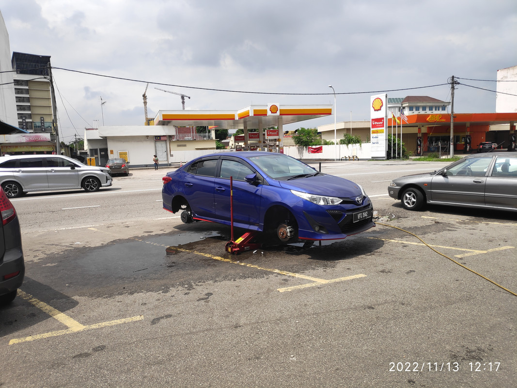 New definition of Wheel balancing. mechanic kum in