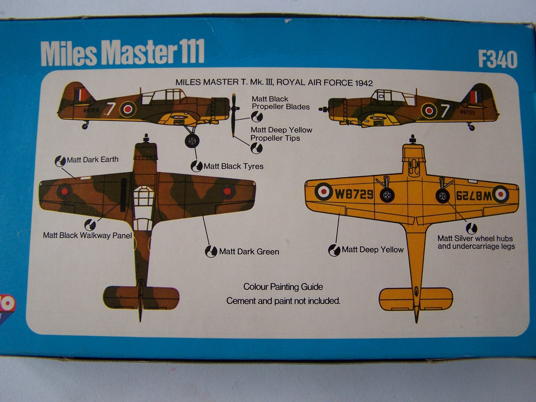 Tim's Novo 1/72 Miles Master III - Started 08:39. Completed 18:26 ...