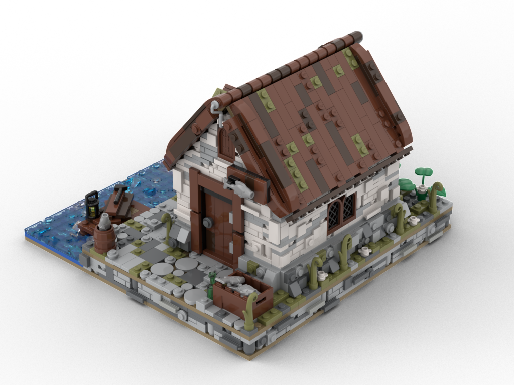 LEGO MOC Fisherman's House by legoprofi | Rebrickable - Build with LEGO