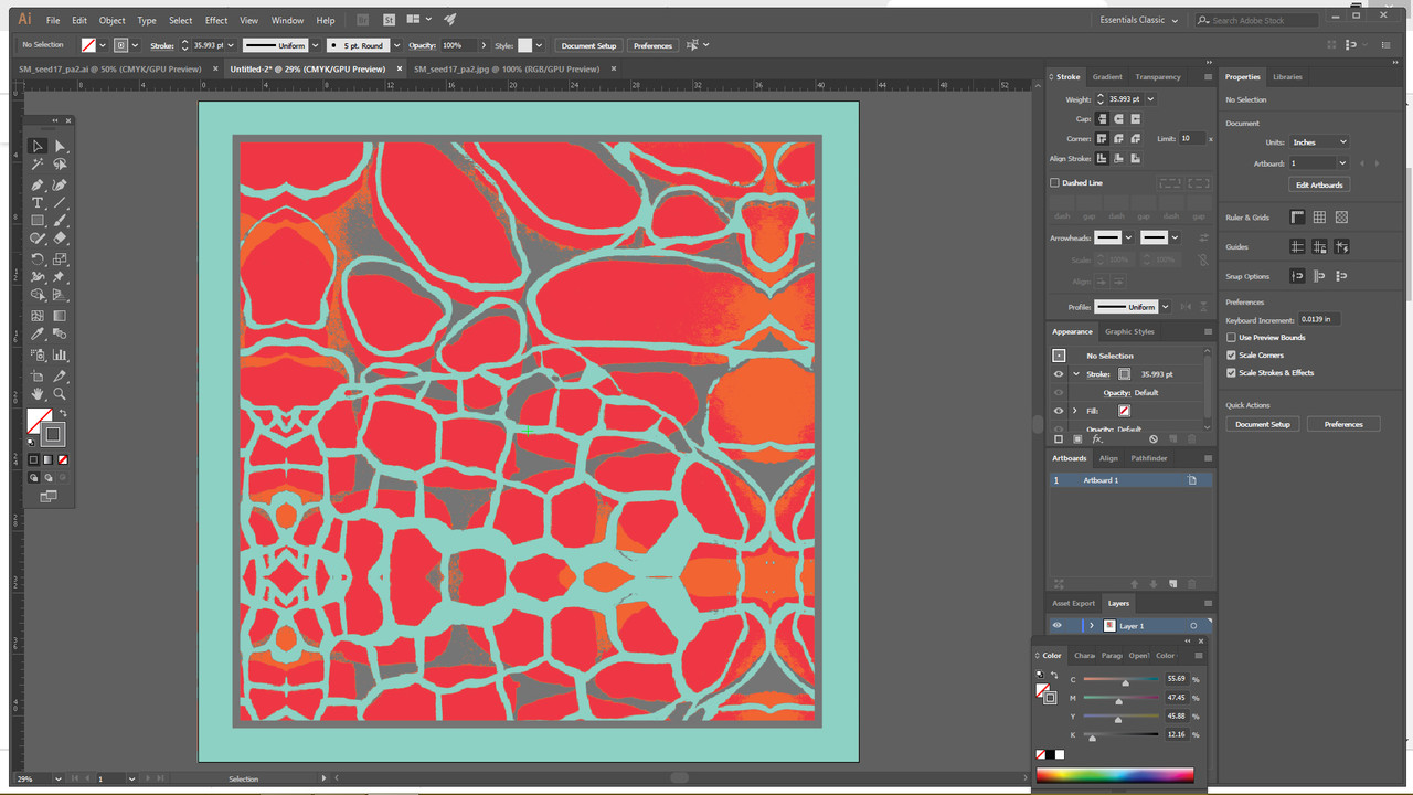 adobe illustrator - Stroke alignment and placement issues - Graphic ...