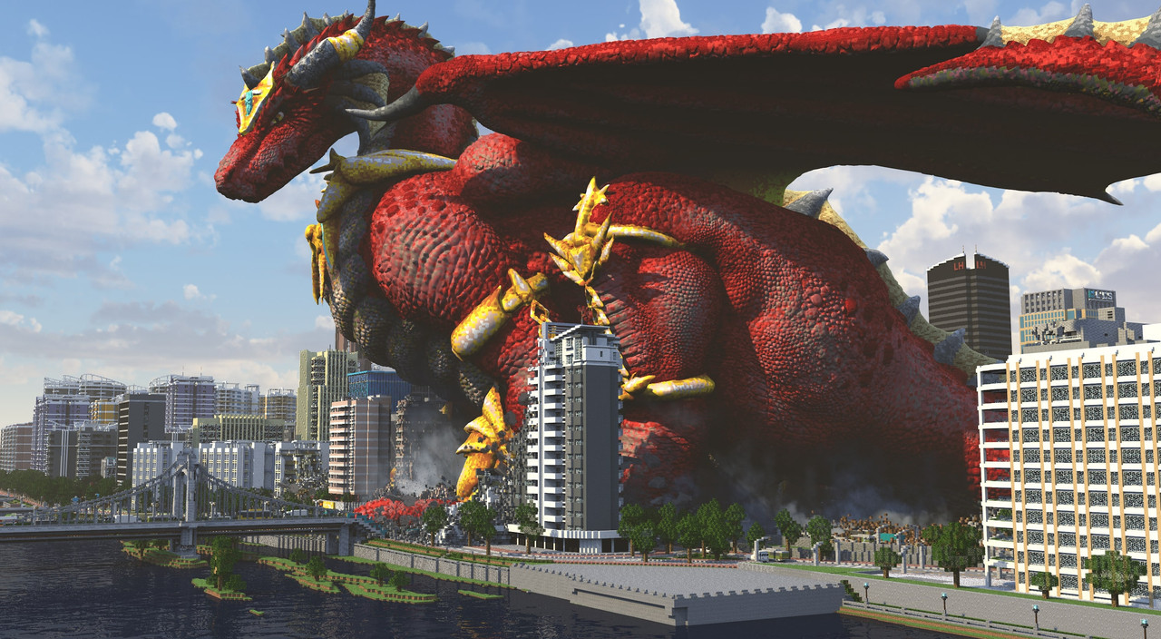 Large collection of my dragon builds renders [Vol. 1]