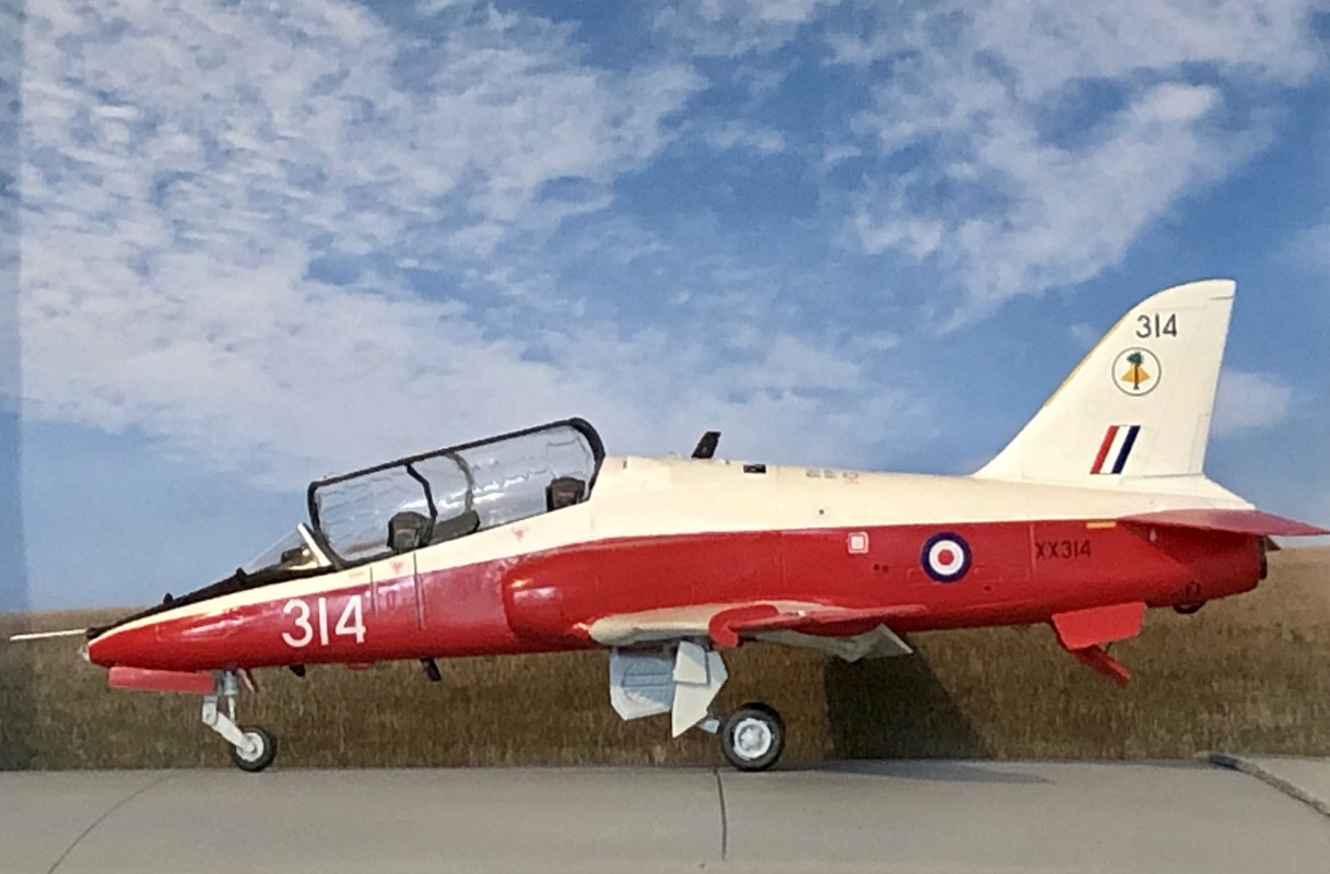 Hawk T.1, XX314, No. 4 FTS, RAF Valley, 1986. - Ready for Inspection ...