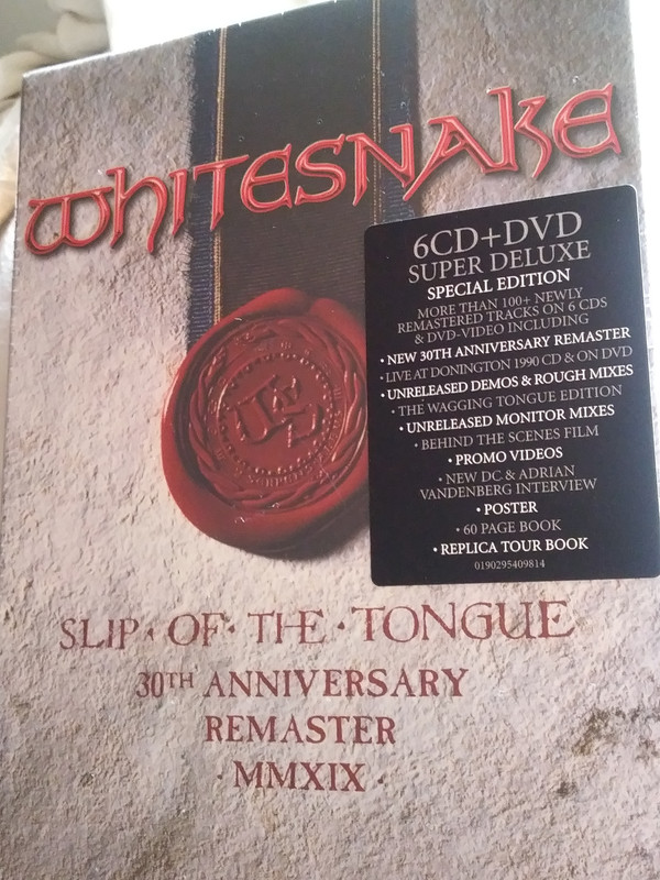 Whitesnake - Slip Of The Tongue (6CD/1DVD) Deluxe Edition - 10/04/19 ...