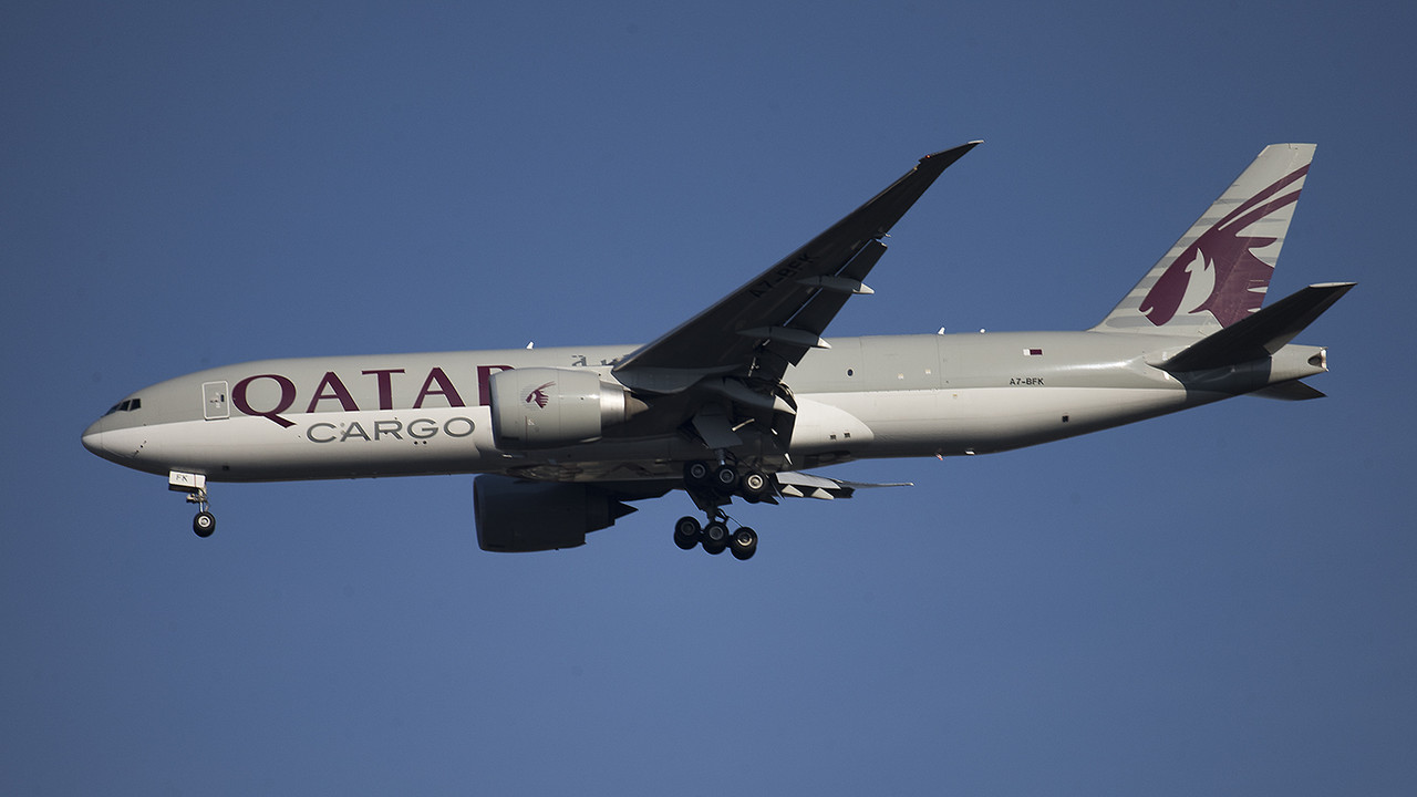 B777 F A7 BFK QATAR AIRWAYS CARGO EHBK 220825 — Postimages