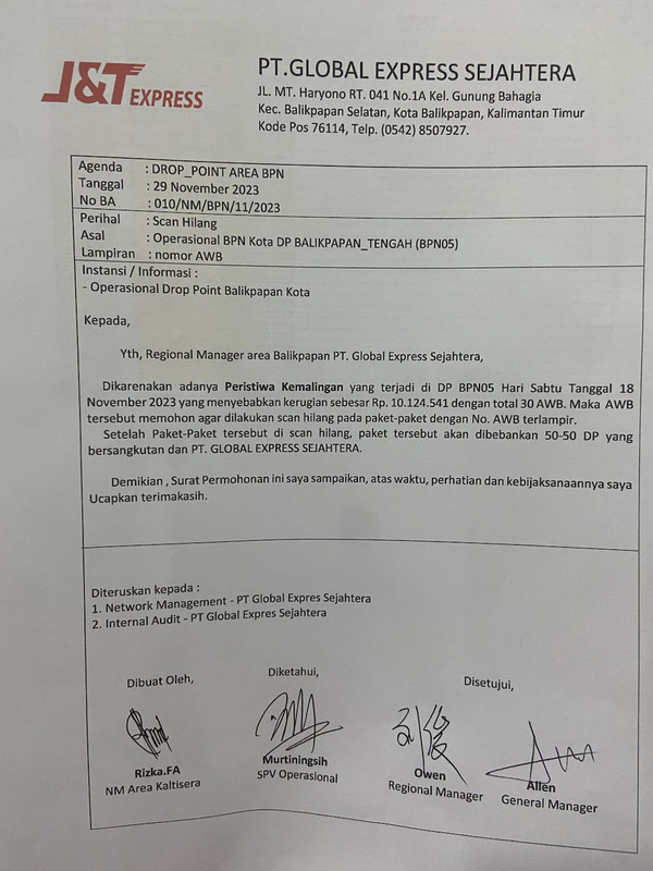 SCAN HILANG BPN05 — Postimages