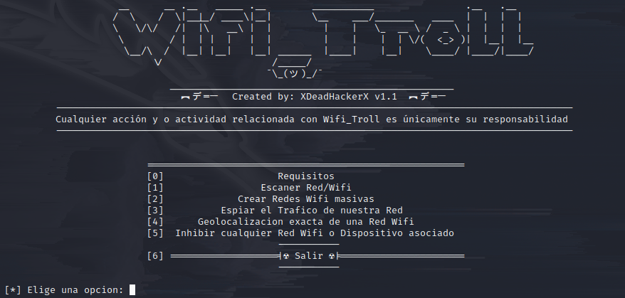 GitHub - XDeadHackerX/Wifi_Troll: Herramienta enfocada a gastar bromas ...