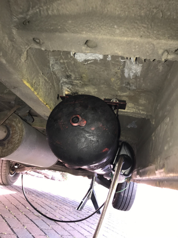 Propane Tank Passenger Side Undermount | Sprinter-Source.com
