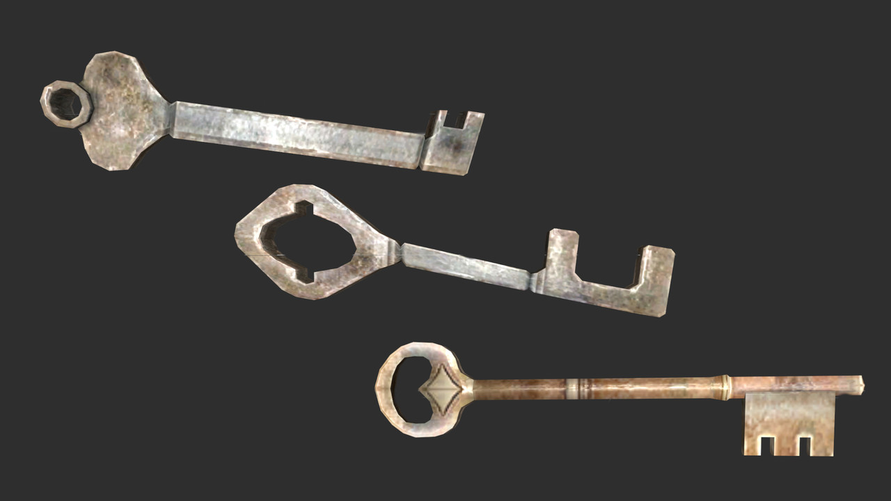 HFs - Slightly HQ Keys - remodel at Skyrim Special Edition Nexus - Mods ...