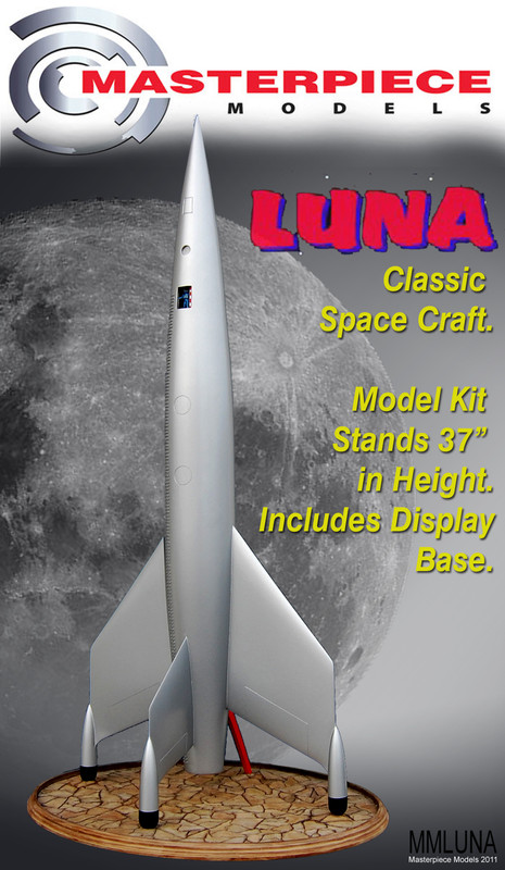 Review of Masterpiece Model’s 1/48 Scale Luna Spaceship From ...
