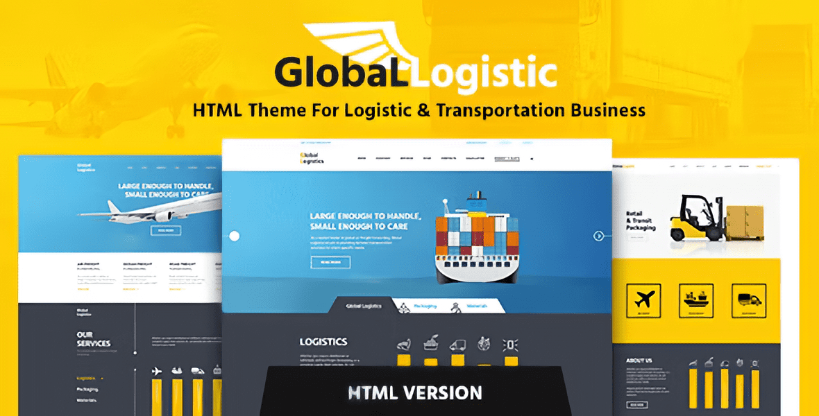 Global Logistics - Transportation HTML Template – Bliter GPL