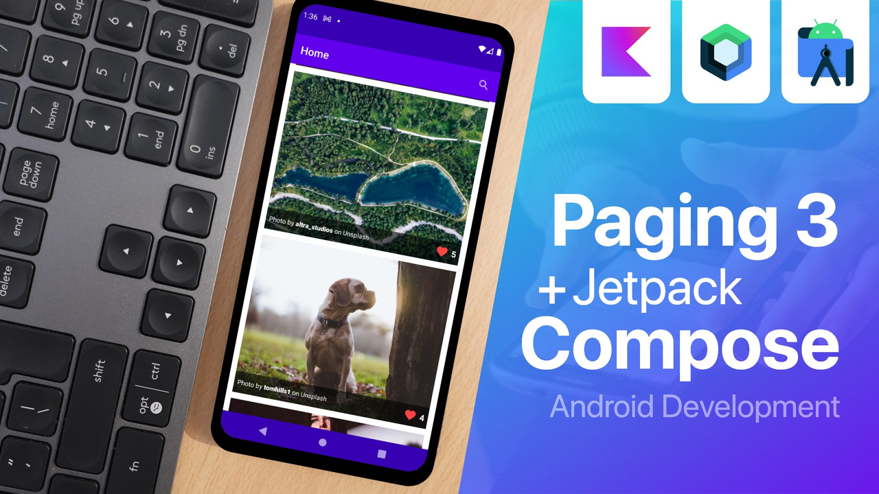Paging 3 Jetpack Compose Demo App
