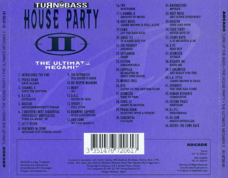 13/01/2023 - House Party - The Ultimate Megamix !!! Pack Completo ...